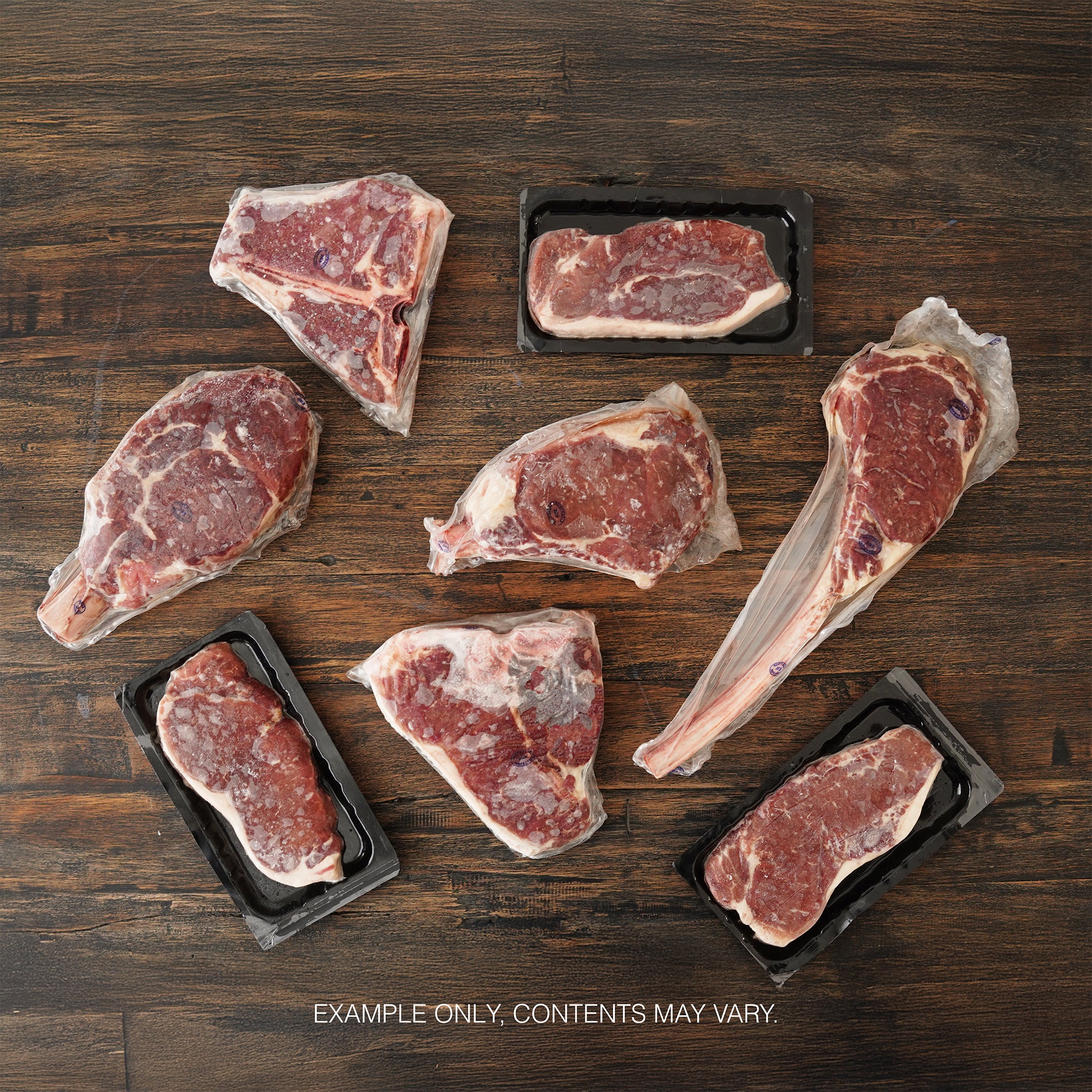 Family BBQ Meat Box - includes sausages, burgers, ribs, steaks, chops ...