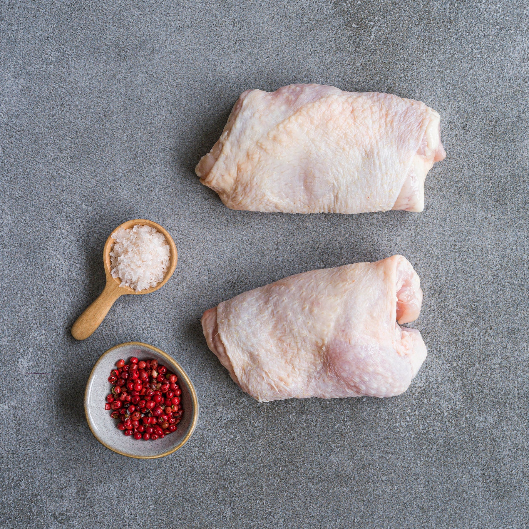 Free Range Chicken Thigh Fillet (skin on and boneless) 1kg ...