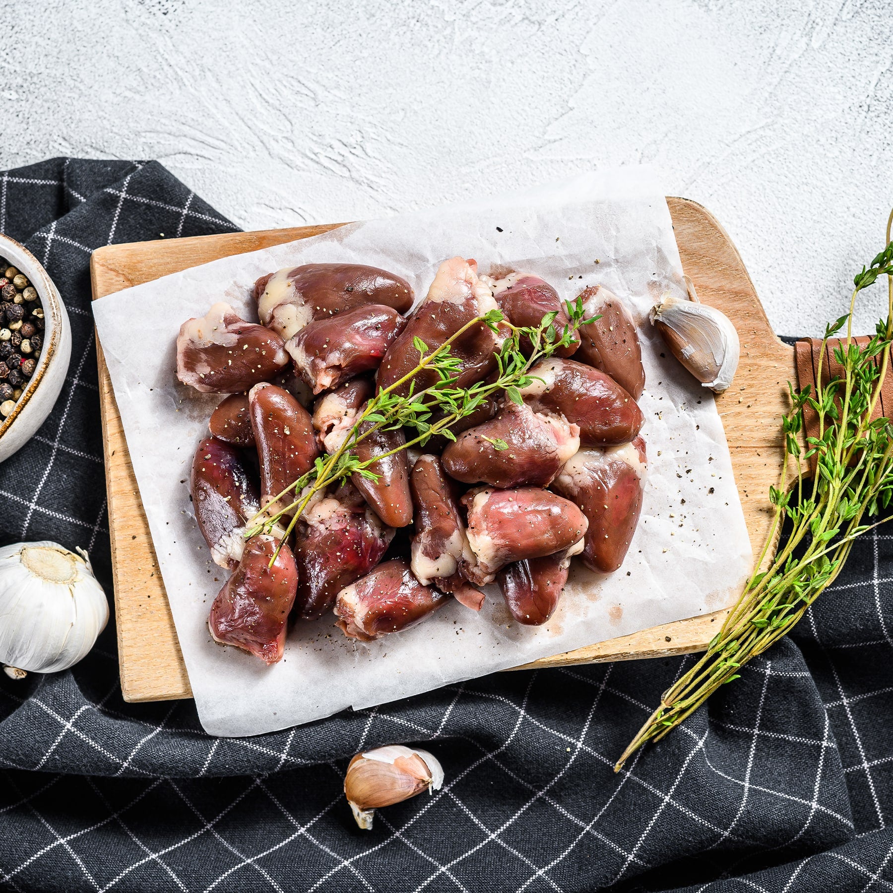 Duck Hearts 1kg (frozen) – Gamekeepers of Australia