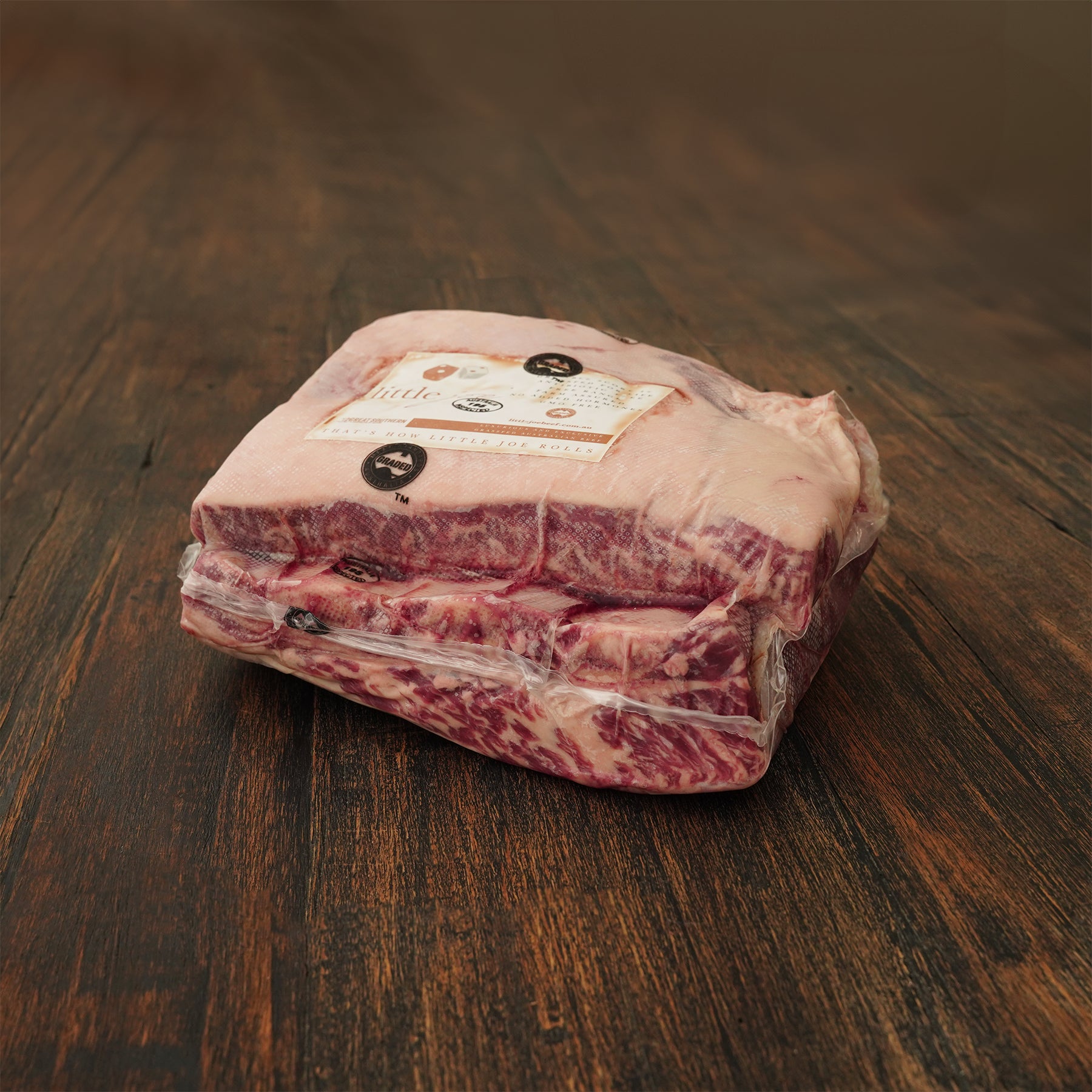 Little Joe Grass-Fed Beef Short Rib MB4 (2 pieces per pack) min 3kg ...