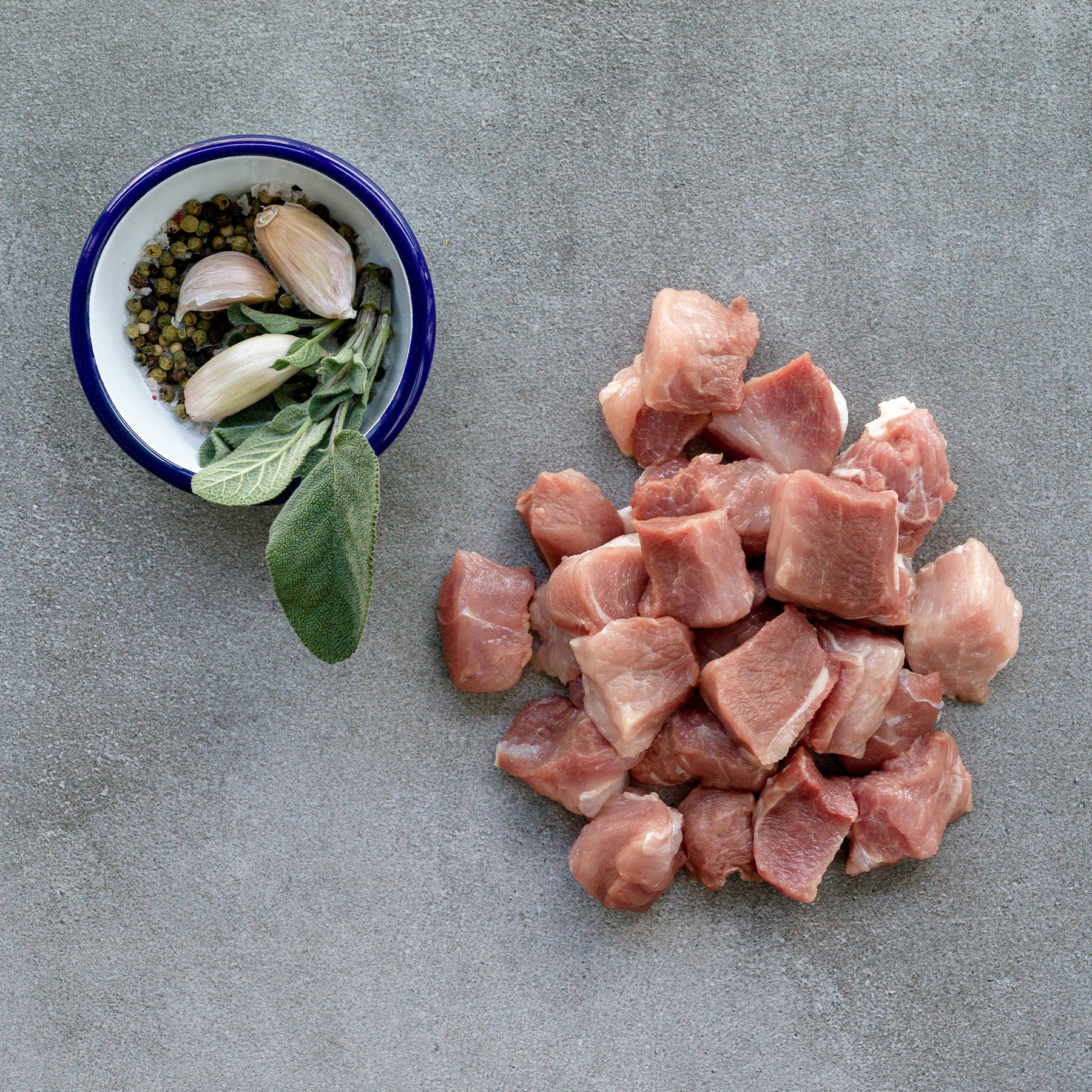 Marque Pork Diced 2kg – Gamekeepers of Australia